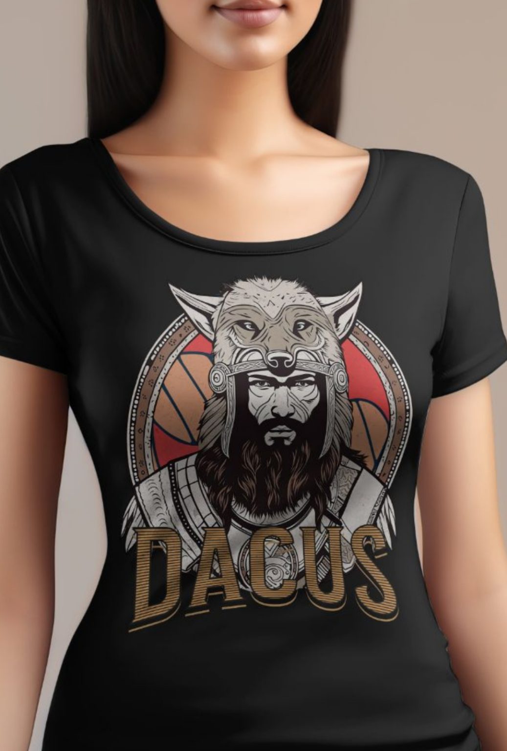 Dacian Warrior Dacus Shirt: A Romanian Patriotic Design - AlCOSHIRTS